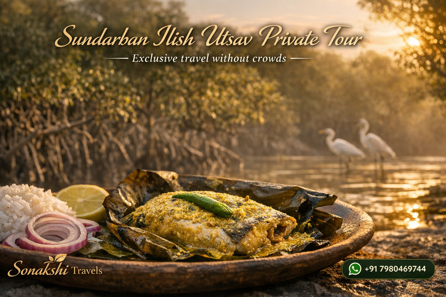 Sundarban Ilish Utsav Private Tour for Calm and Quiet Escape